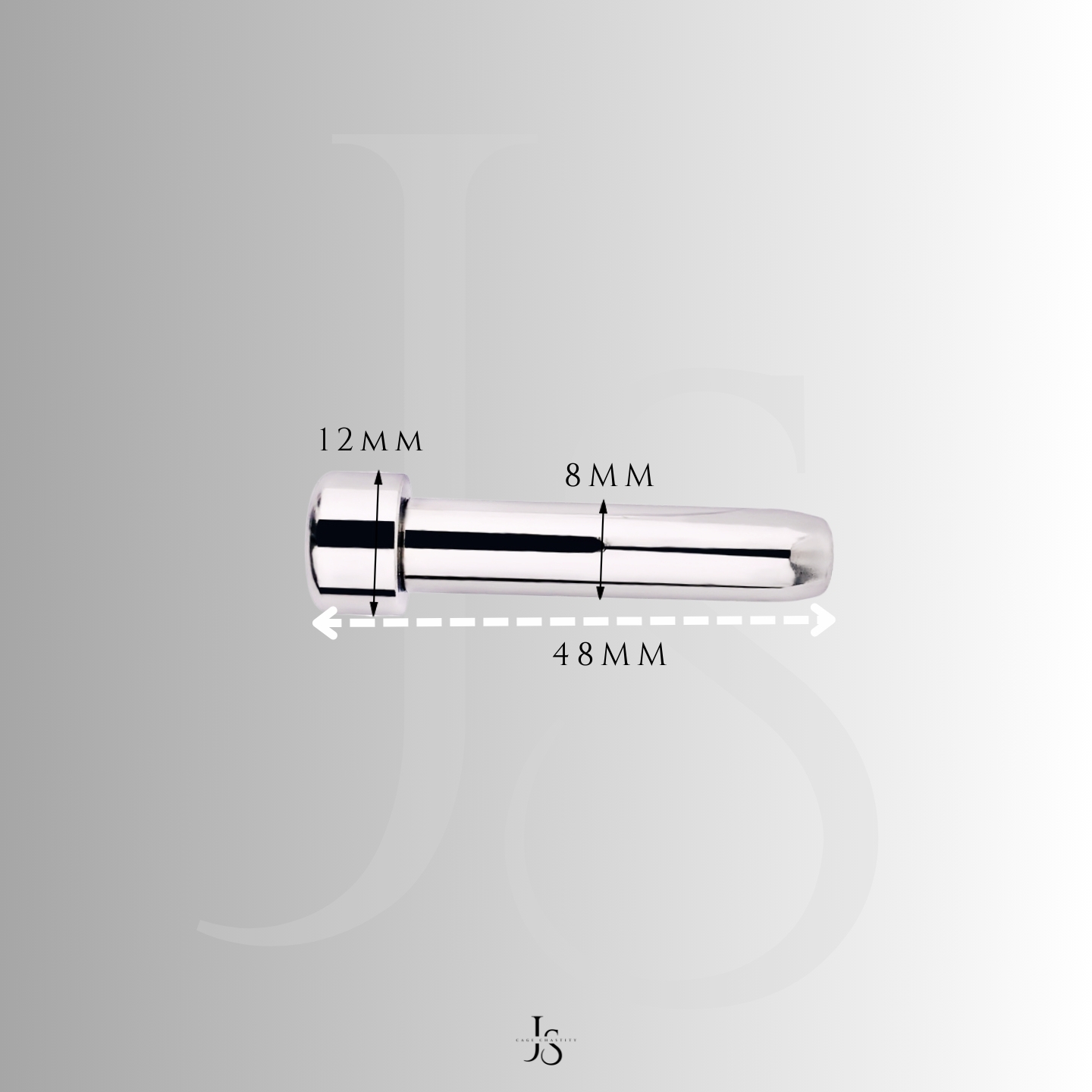 AC12 – Steel Sounding Tube – Various Length | CageChastity | Premium ...