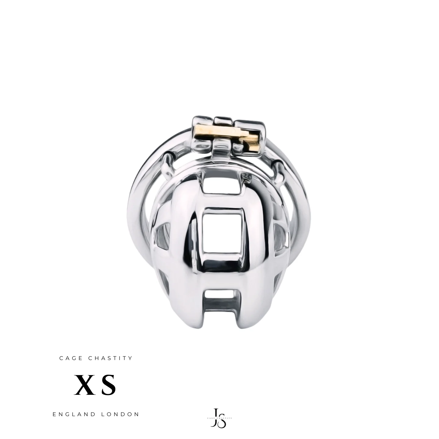 Metal Cobra Chastity Cage With Aring Rings