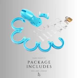 Pink Plastic Chastity Cage | Chic & Sleek