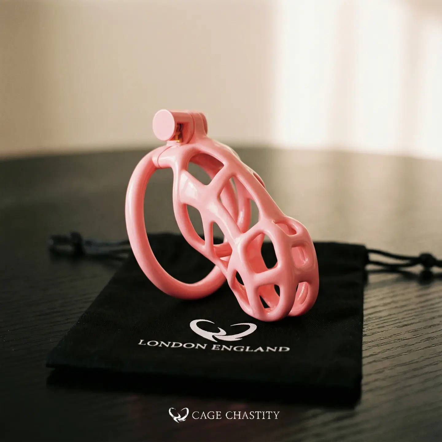 DEVIL KEEPER – Pink Chastity Lock – CC09 | Cage Chastity